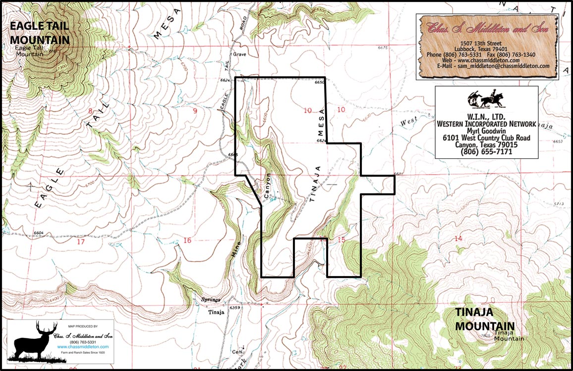 702 acres in Colfax County, New Mexico