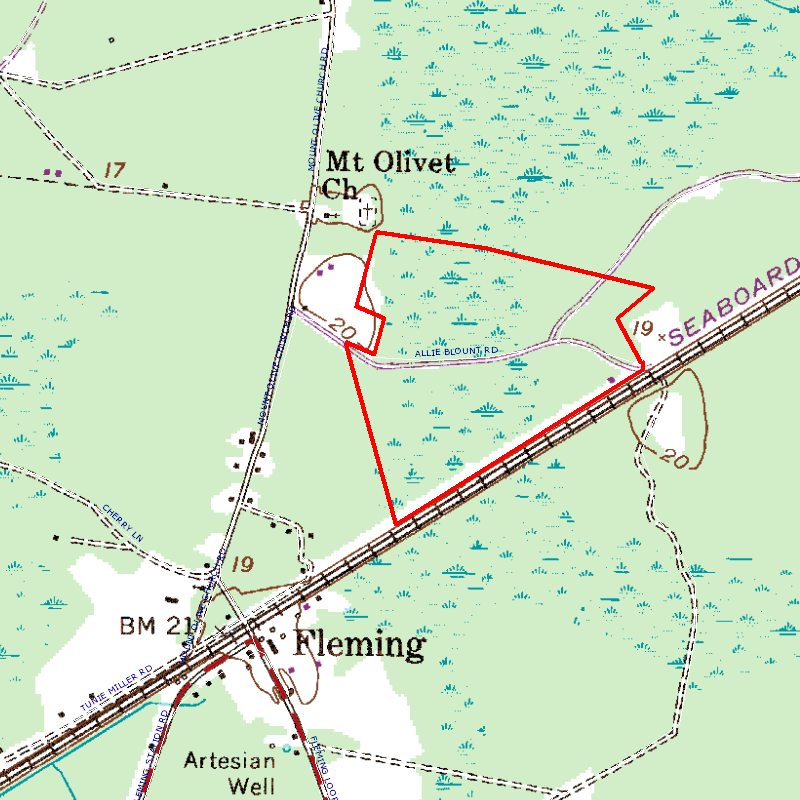 77 acres in Liberty County, Georgia